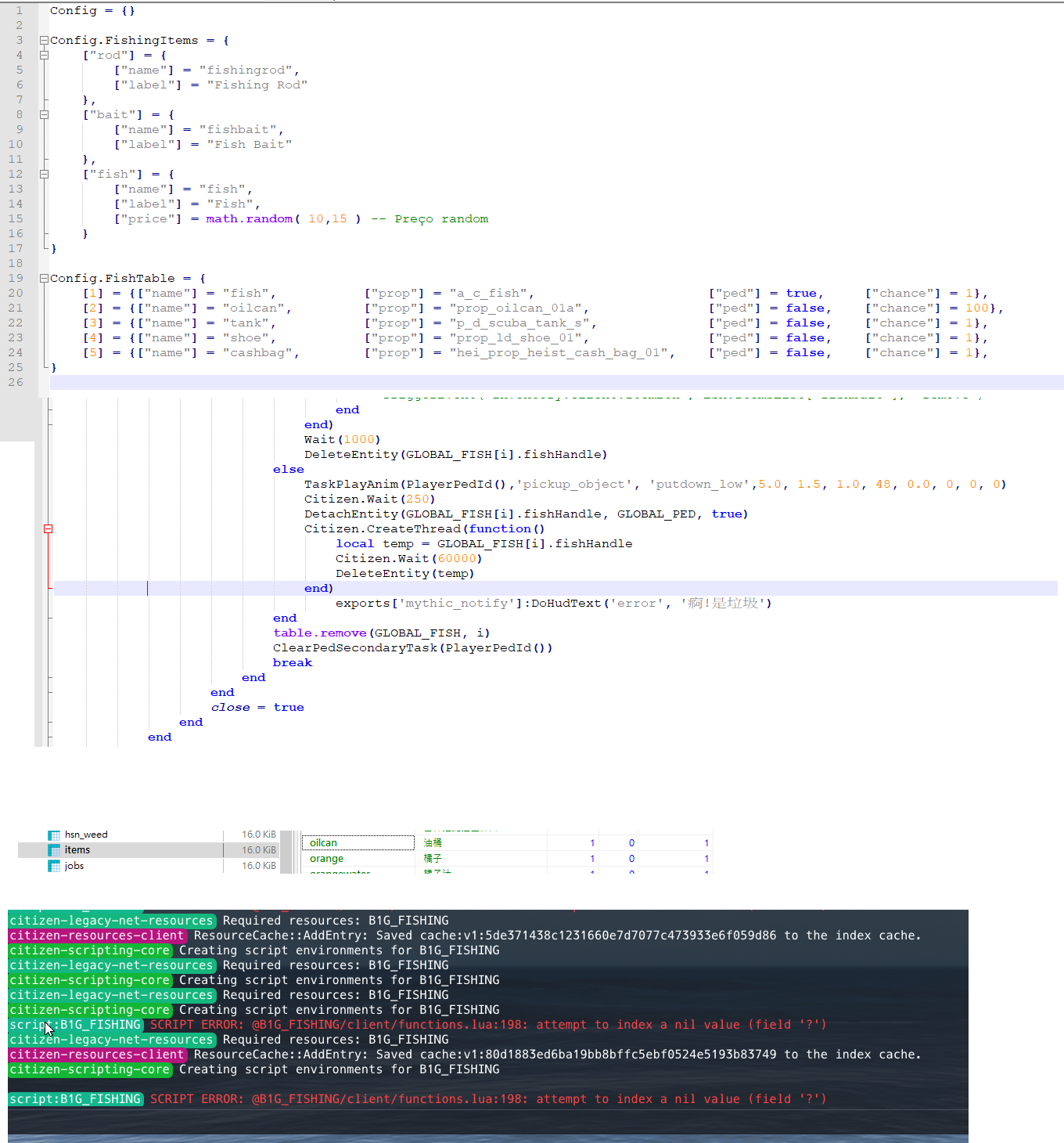 [ESX] B1G_FISHING - Realistic Fishing, Props, Real Mechanics etc - Page ...