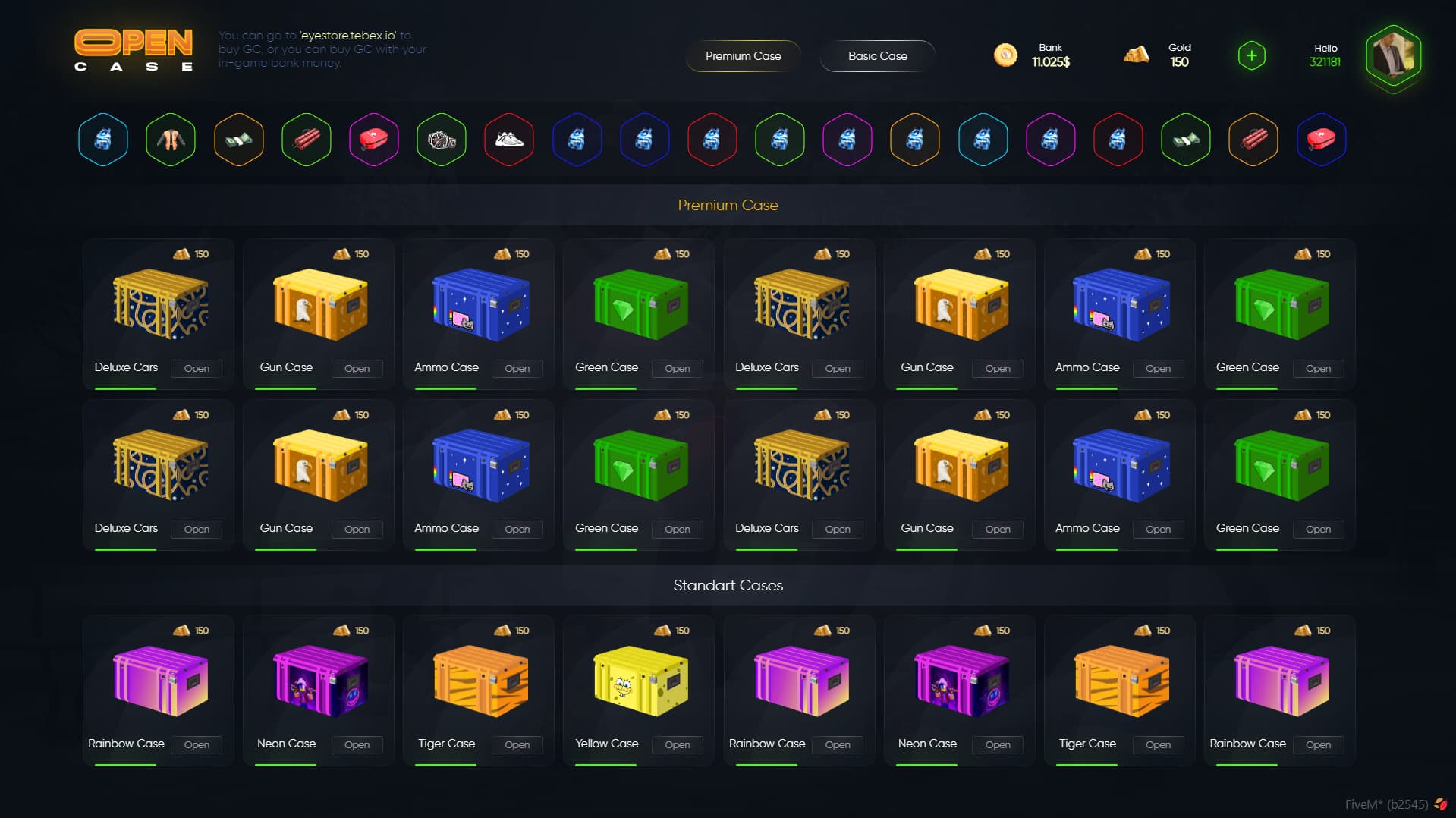 [FREE] [ESX] [QBCore] Case Opening - FiveM Releases - Cfx.re Community