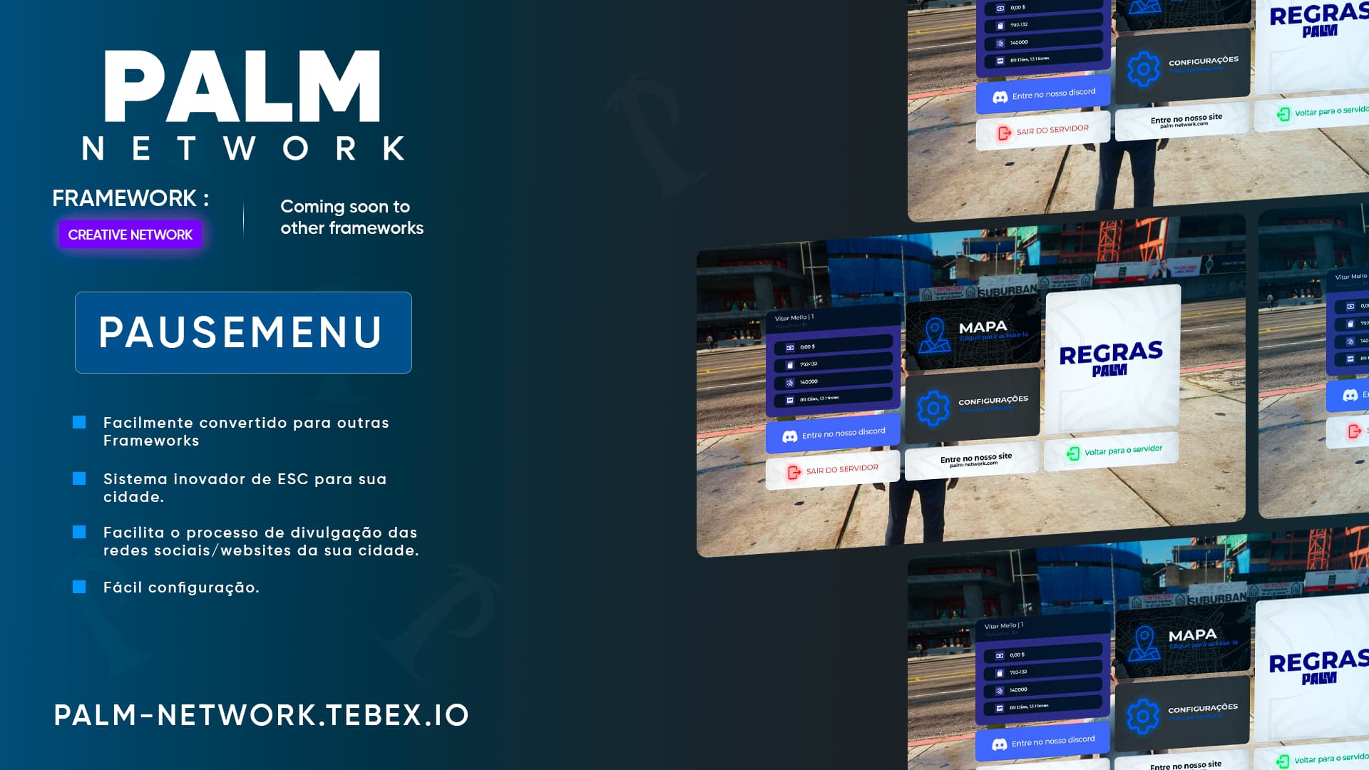 [PAID] PauseMenu - [VRP | EASILY ADAPTABLE] - FiveM Releases - Cfx.re ...