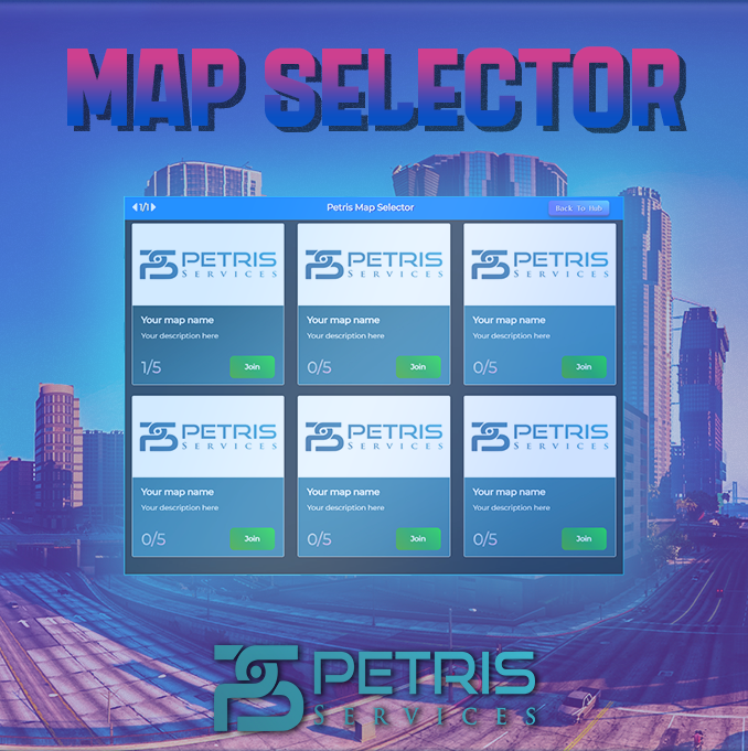 [PAID][STANDALONE] 🗺️ Map Selector - FiveM Releases - Cfx.re Community