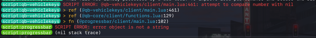 Qb-vehiclekeys/client/main.lua:461 ERROR when trying to hijack a car ...
