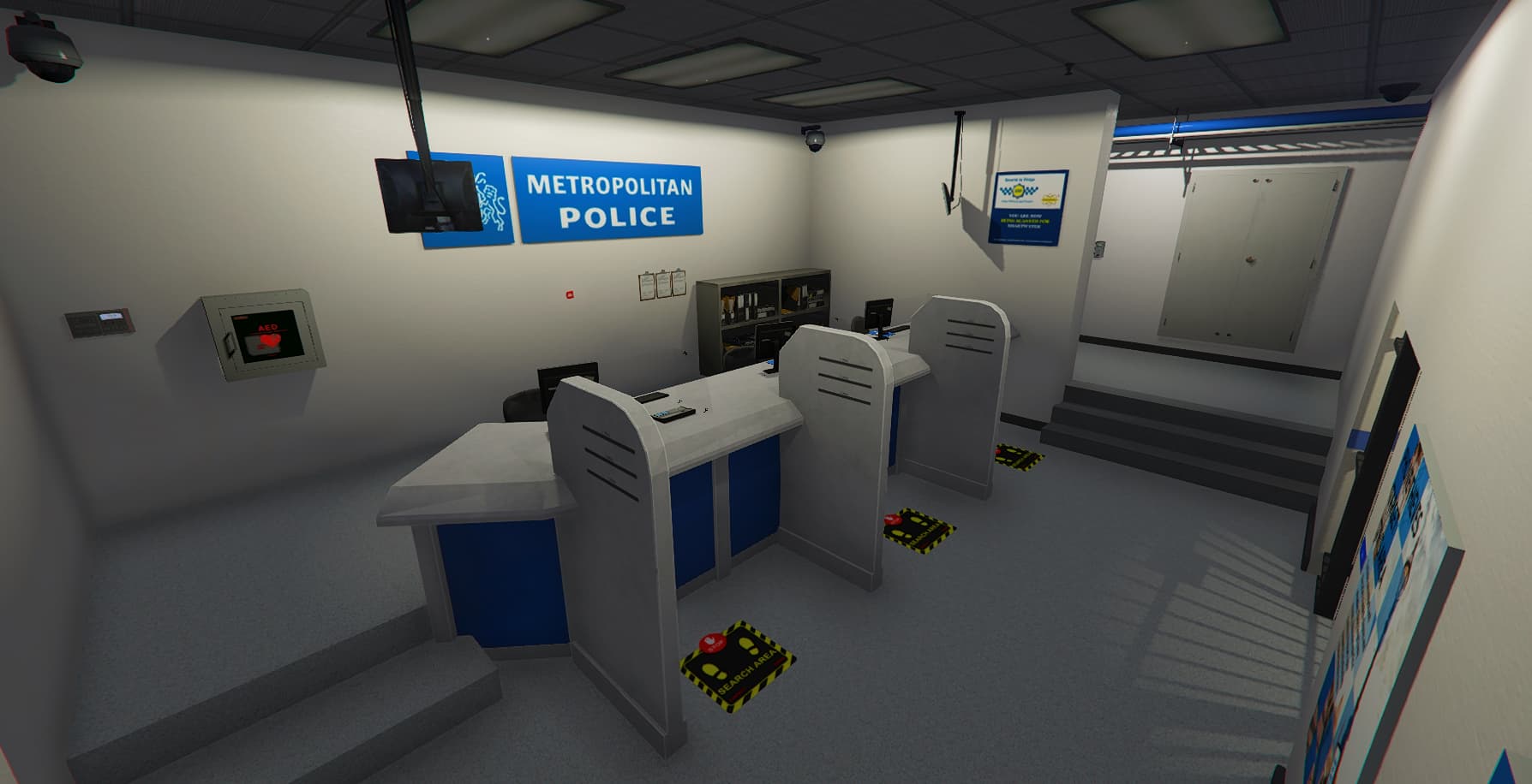 UK Police Station - Little Seoul Location - Formerly an MRPD - FiveM ...