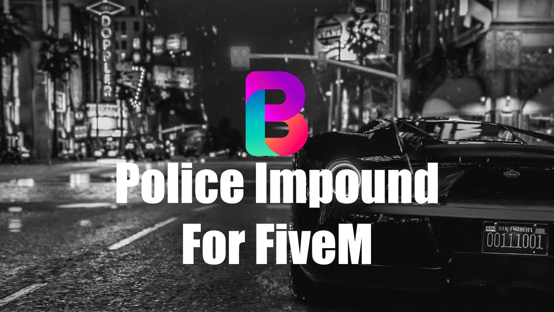 Free Boomba Police Impound For Fivem Fivem Releases Cfxre Community