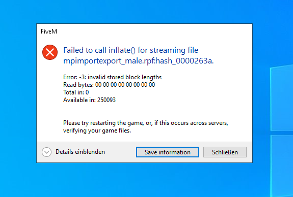 Five M crash help please!? - FiveM Client Support - Cfx.re Community