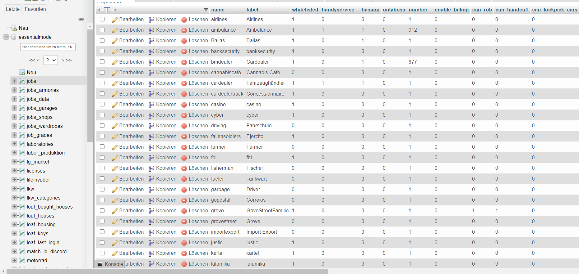 💼 Jobs Creator 8.0 [ESX][QBCore] - in-game Job Creation Menu without ...