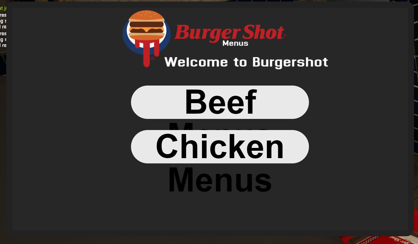 [STANDALONE] [FREE] BZ Burgermenu - FiveM Releases - Cfx.re Community