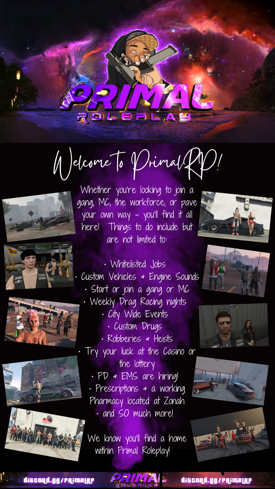 Primal RolePlay - Server Bazaar - Cfx.re Community