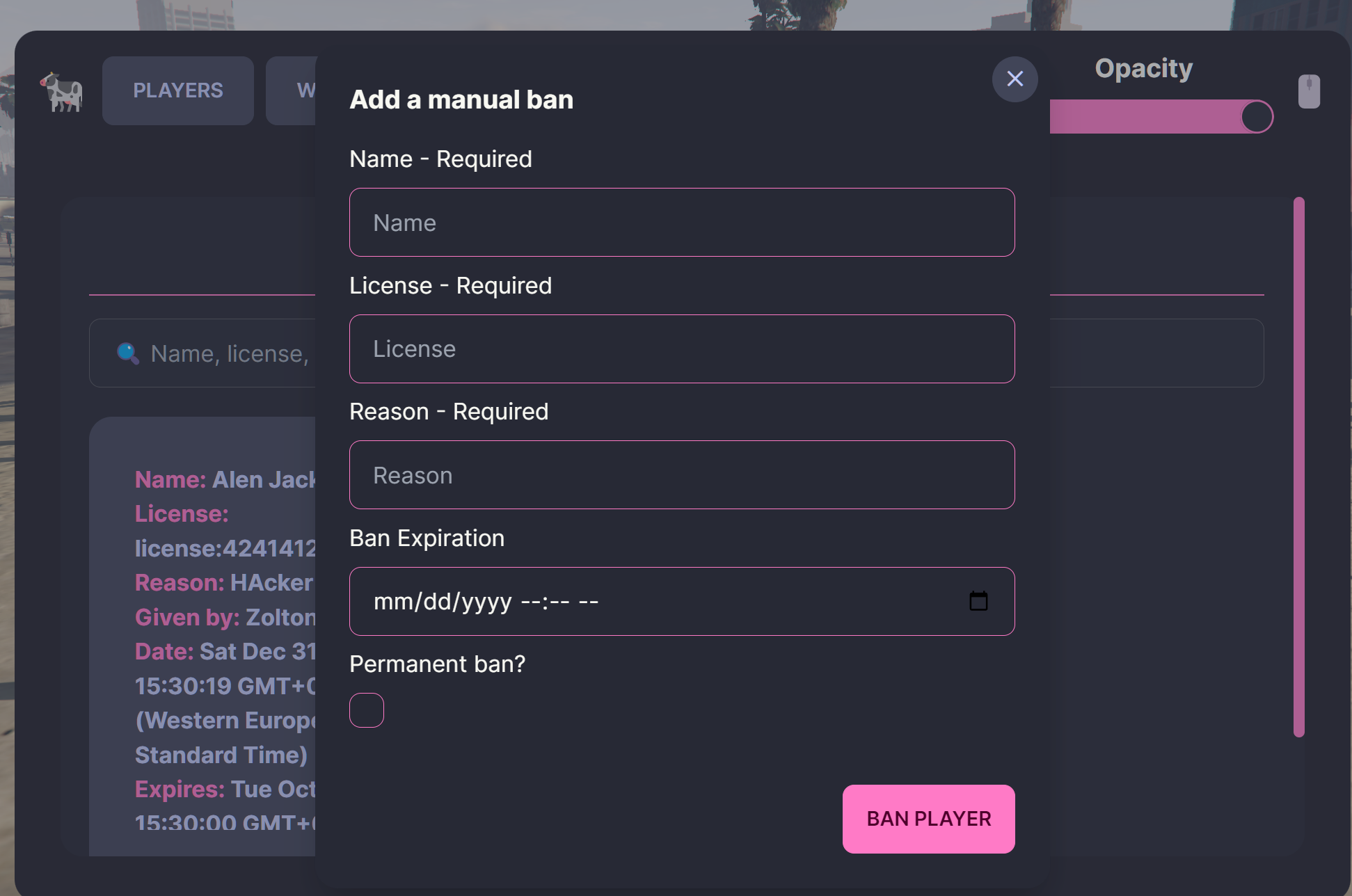 LuxuAdmin - Admin Menu - Releases - Cfx.re Community