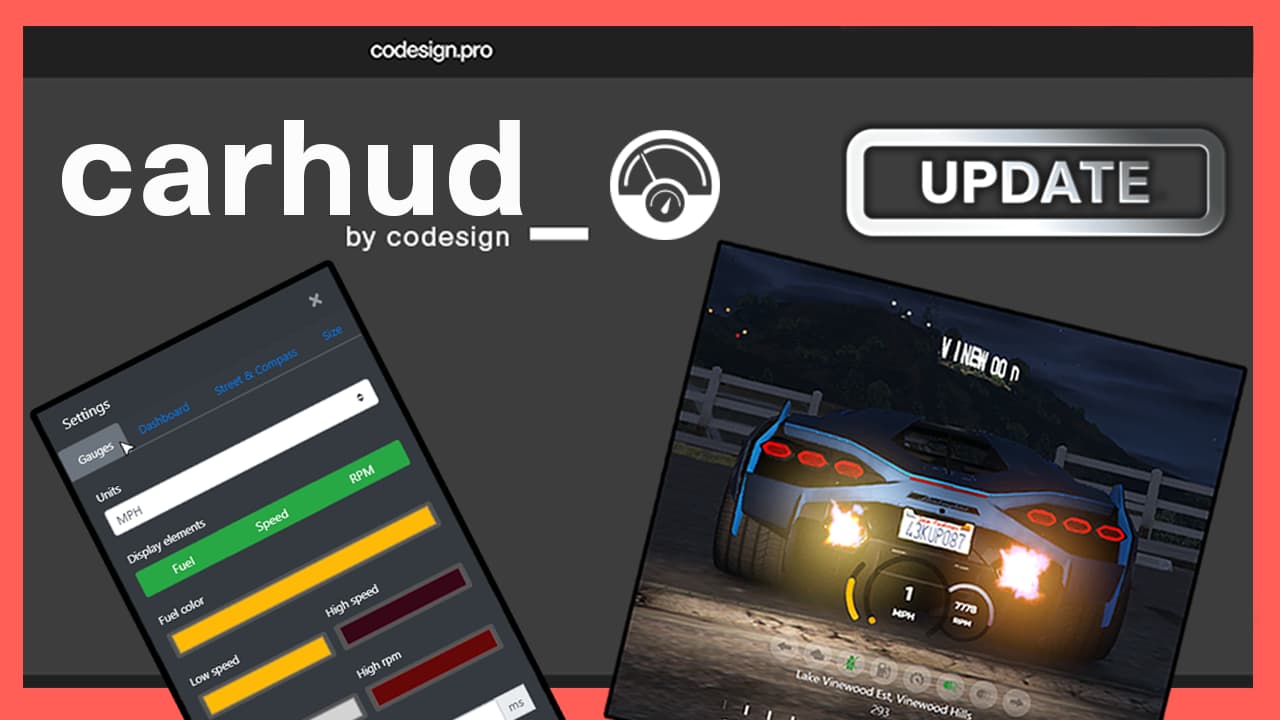 [PAID] Codesign Highly customisable Car HUD - Page 4 - FiveM Releases - Cfx.re Community