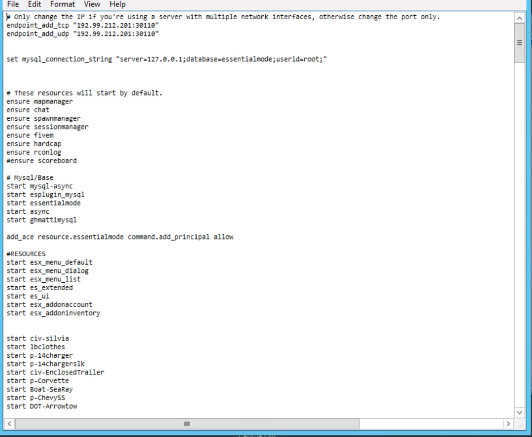 ESX Database issue - ES/ESX - Cfx.re Community