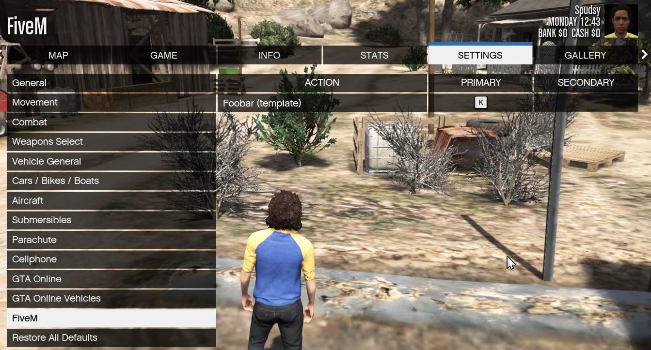 RegisterKeyMapping and Resource Name Change not updating fivem.cfg ...