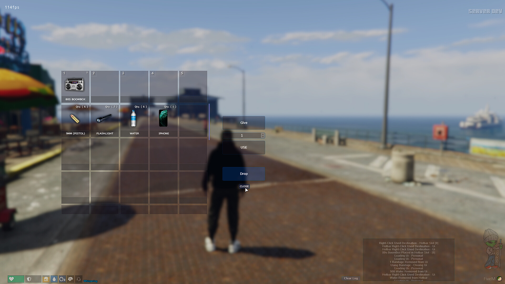 [ESX] CONDE-B1G_INVENTORY | Fast Items, Hotbar, Notifications ...