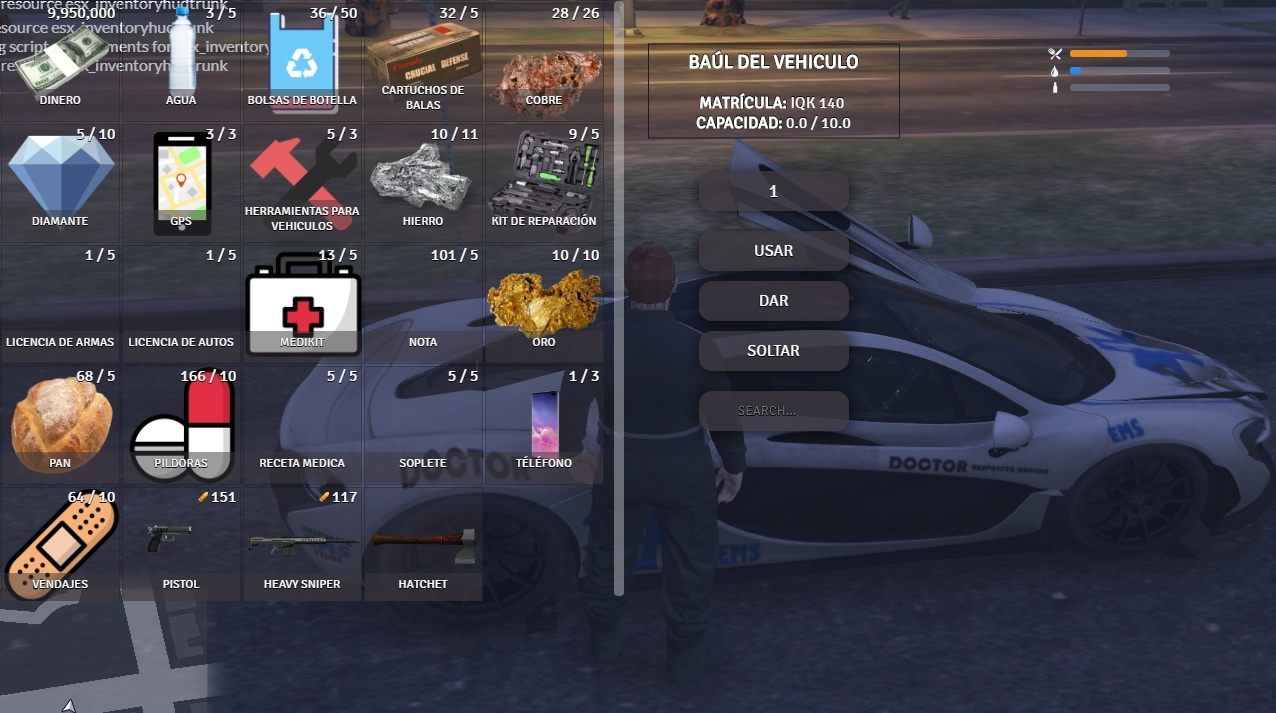 [ADDON][ESX] Inventory HUD - Vehicle trunk 2.4.0 - Page 13 - FiveM ...