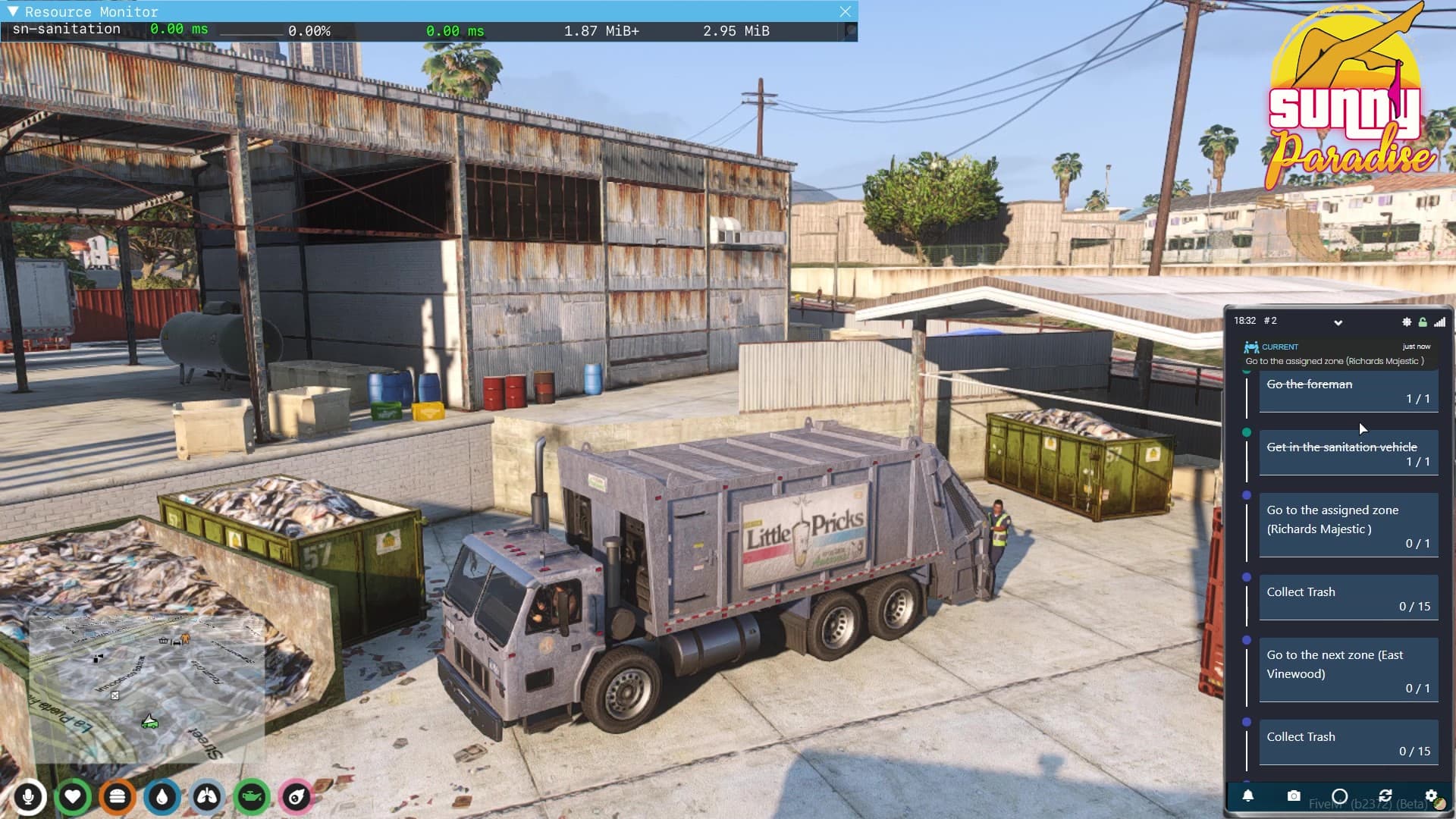 NoPixel Inspired Group Sanitation/Garbage Job v2.0 - FiveM Releases - Cfx.re Community