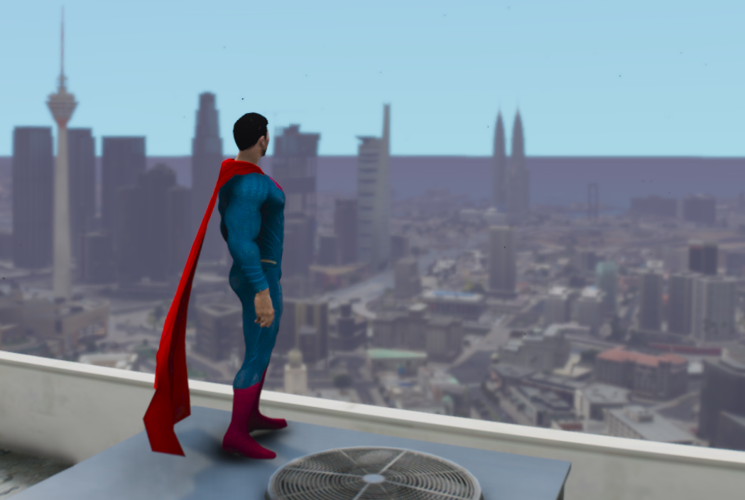 Superman costume for Male MP Ped - FiveM Releases - Cfx.re Community