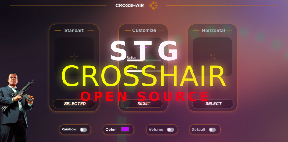 Advanced Crosshair V2 - STG_Crosshair [Standalone] - FiveM Releases ...
