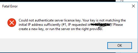 Server Key is inactive - Server Discussion - Cfx.re Community