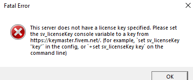 Server key not working help fast! - Server Discussion - Cfx.re Community