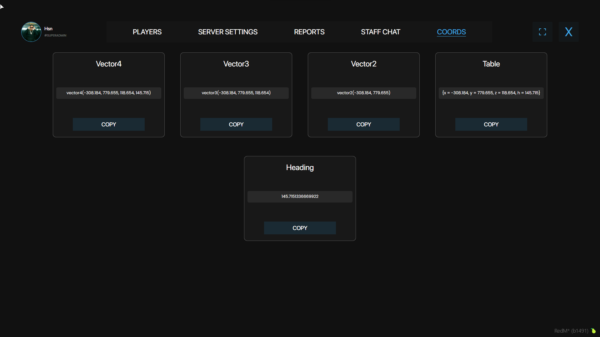 [RSG AVAILABLE & VORP] Code After S*x Advanced Admin Menu V2 (Discord Perms, Commands, Reports ...