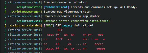 Oxmysql Database Doesnt Save Data Discussion Cfxre Community
