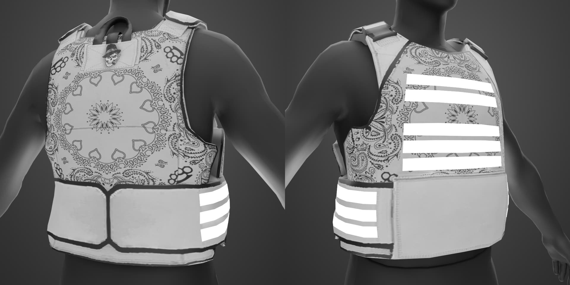 Emissive/No Glow Gang Vests (All Lore Gangs, FiveM Ready) - FiveM ...