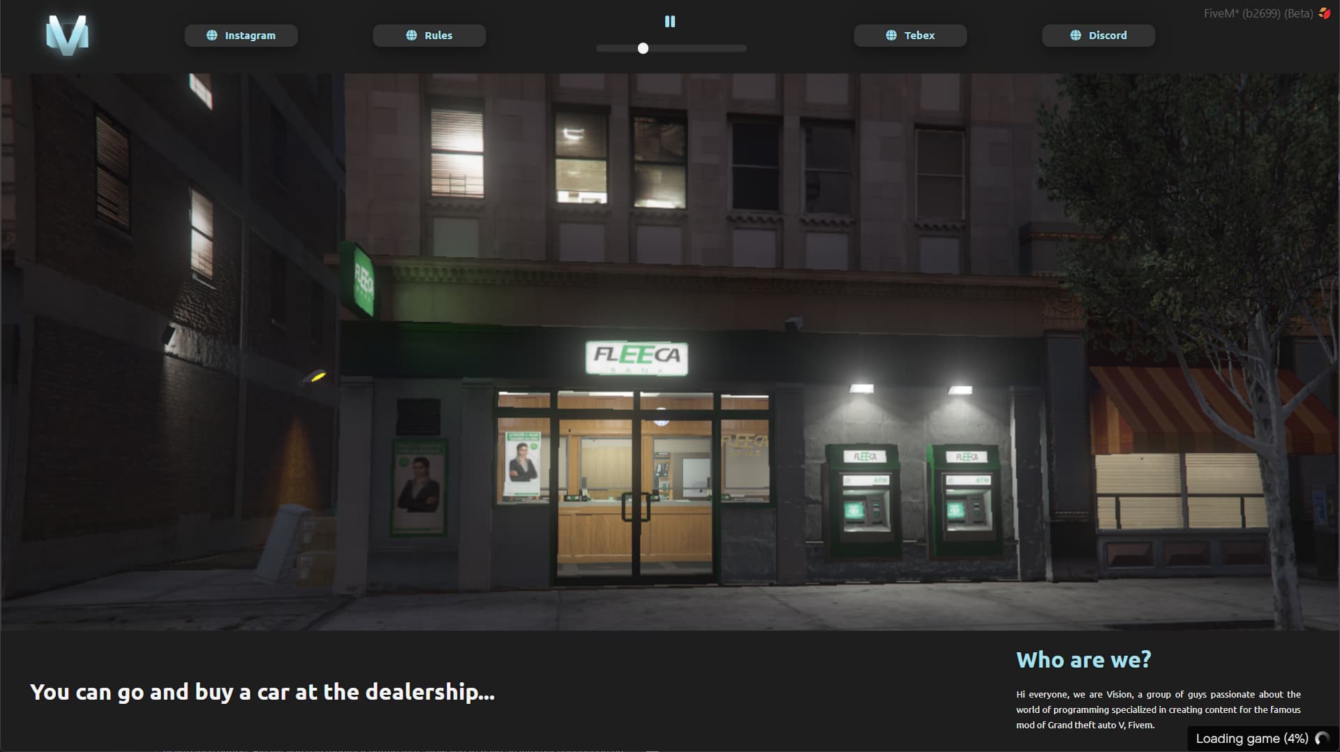 [RELEASE] Vision Loading Screen | [STANDALONE] - FiveM Releases - Cfx ...