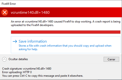 Vcruntime 410.dll + 4180 caused FiveM to stop working - FiveM Client Support - Cfx.re Community