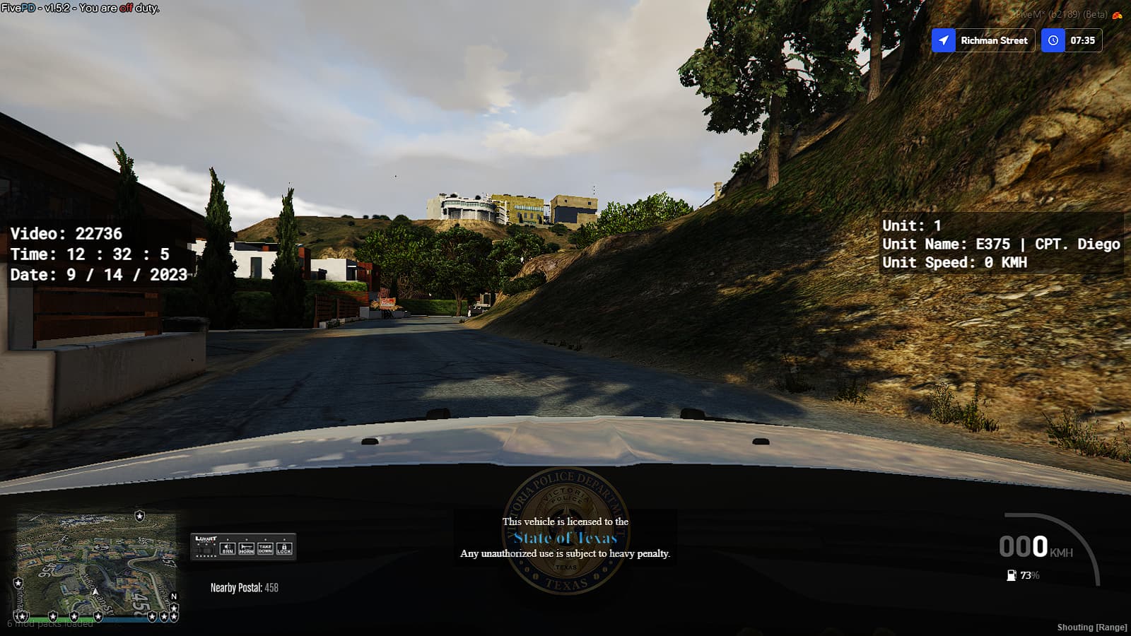 [Free] [Release] Reworked Police Dashcam - FiveM Releases - Cfx.re Community