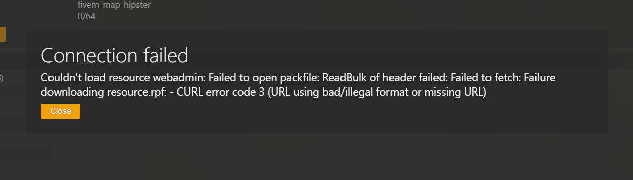 Curl Error Code Server Discussion Cfxre Community