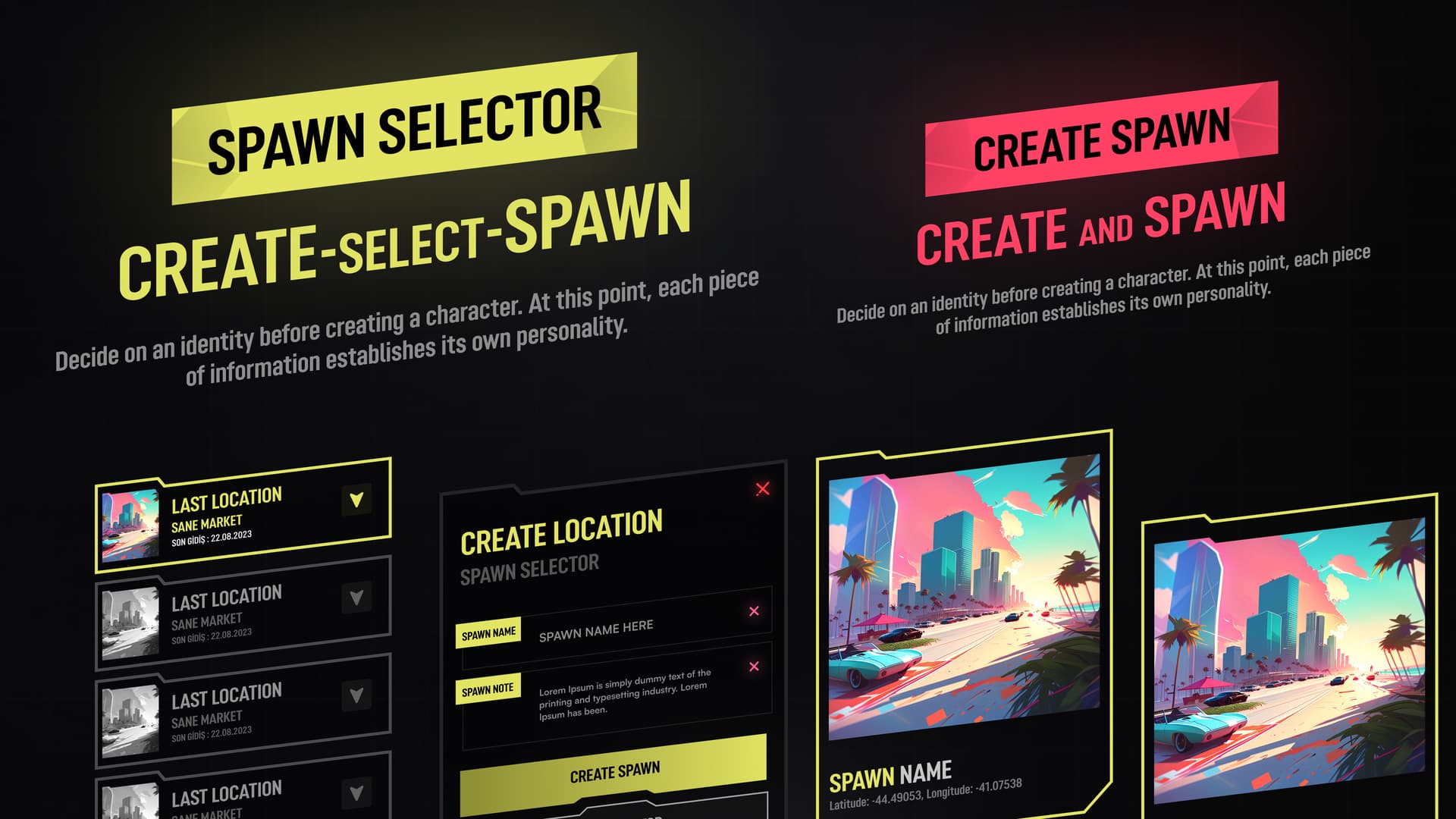 Spawn Selector | Create Spawn Locations - Teleport Anywhere - FiveM Releases - Cfx.re Community