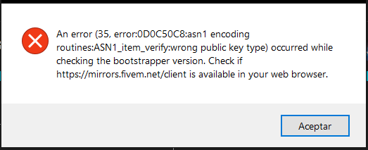 How can i fix the item_wrong public key type error - FiveM Client ...