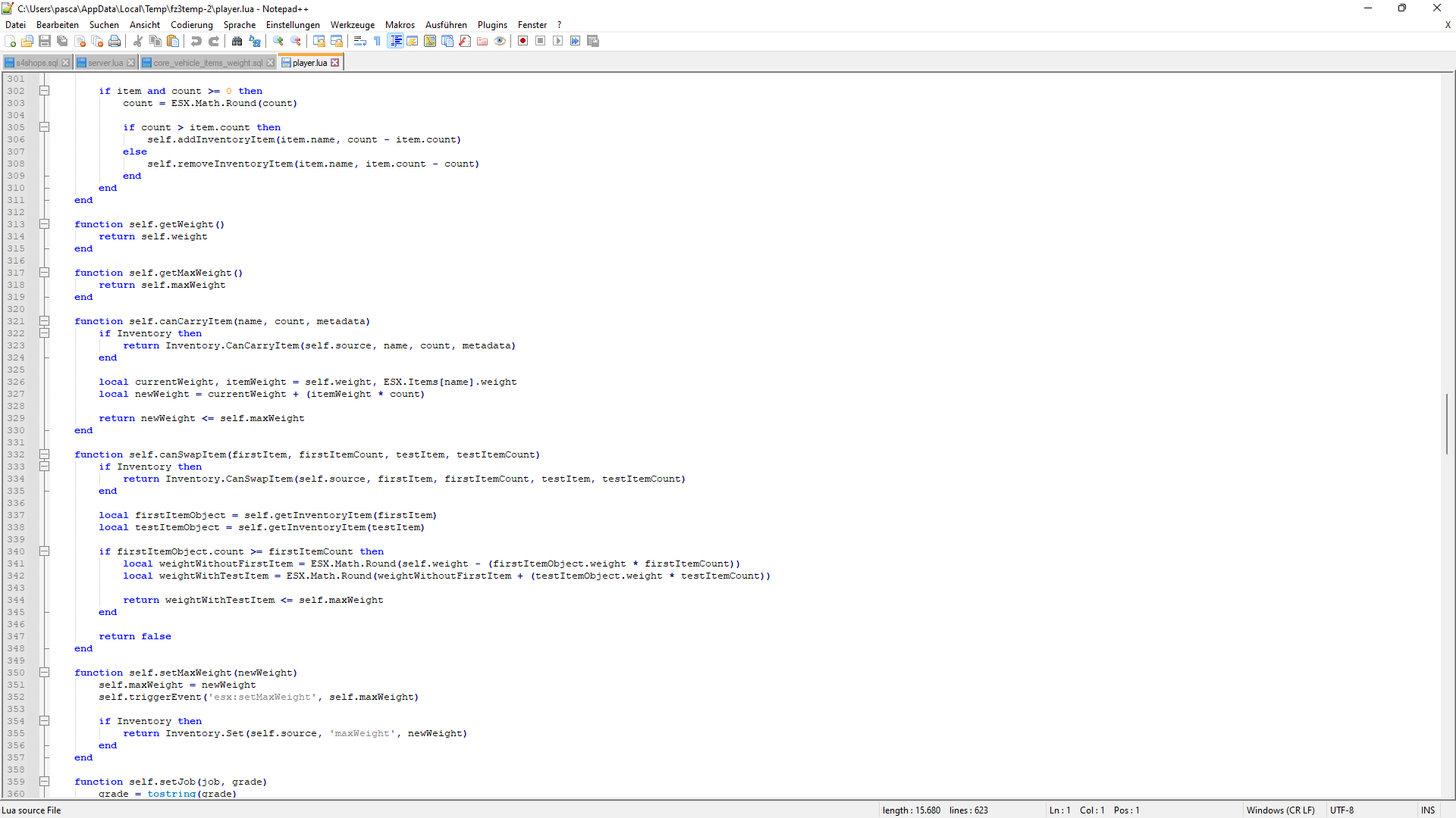 Help esx_extended - Discussion - Cfx.re Community
