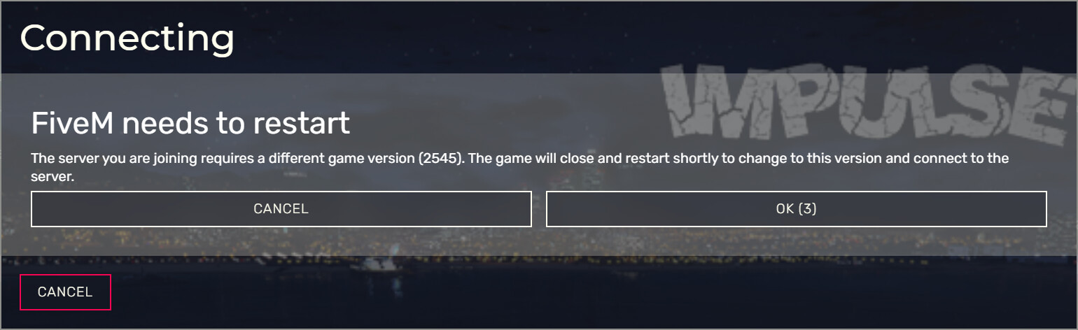 "DLC files are missing or corrupted..." on joining server. - FiveM ...
