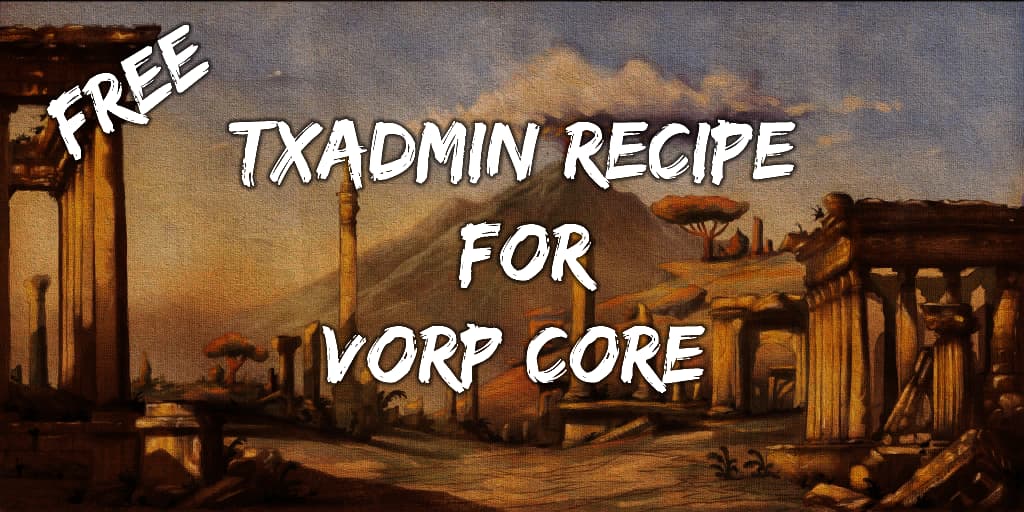 [RECIPE] Vorp Core recipe - RedM Releases - Cfx.re Community