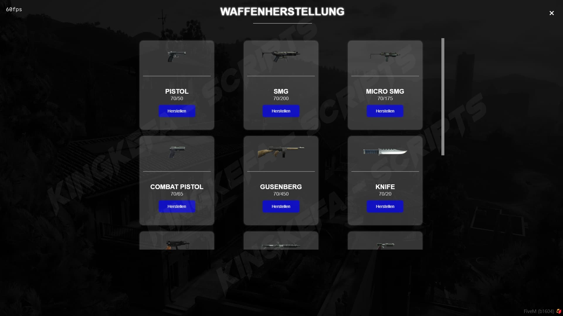 KingKefa - Weapon Creator UI | ESX - FiveM Releases - Cfx.re Community