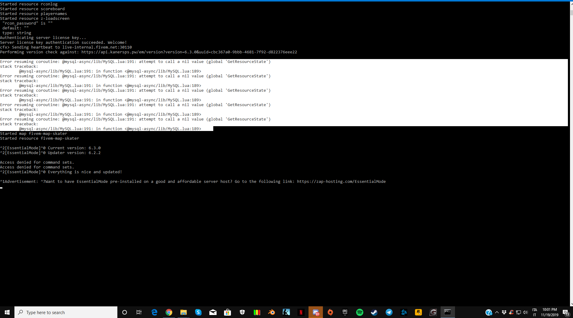 Problem With Resource Mysql Async Resource Support Cfxre Community 6331