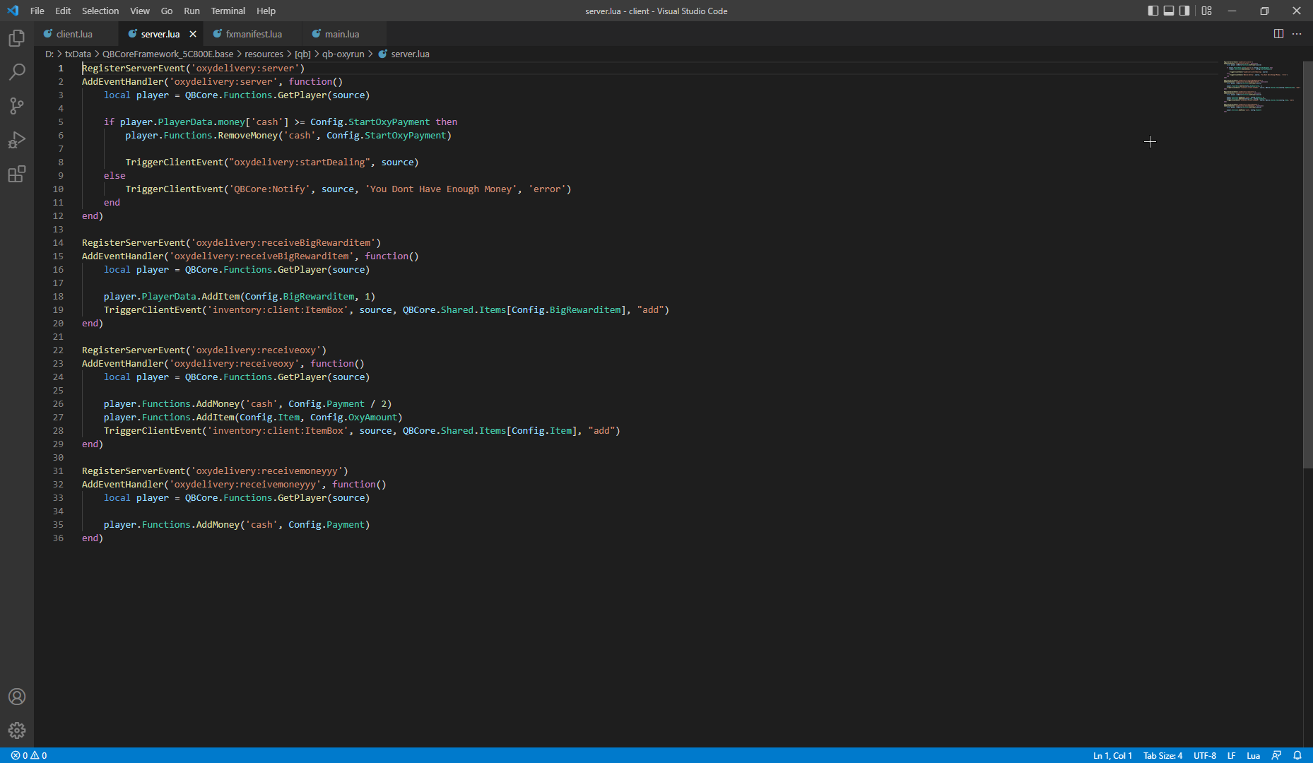 Attempt to index a nil value (global 'QBCore') - Page 2 - QBCore - Cfx.re Community