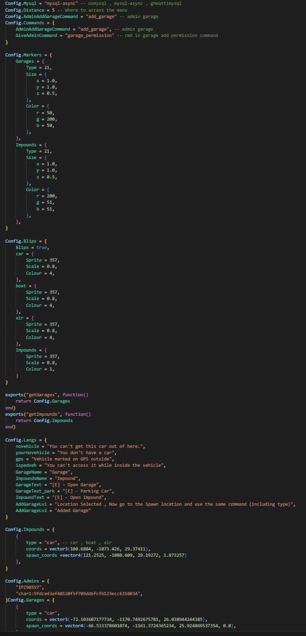 [ESX/QB] Garage System (Developer Mode , Detailed, Nice UI) - FiveM Releases - Cfx.re Community
