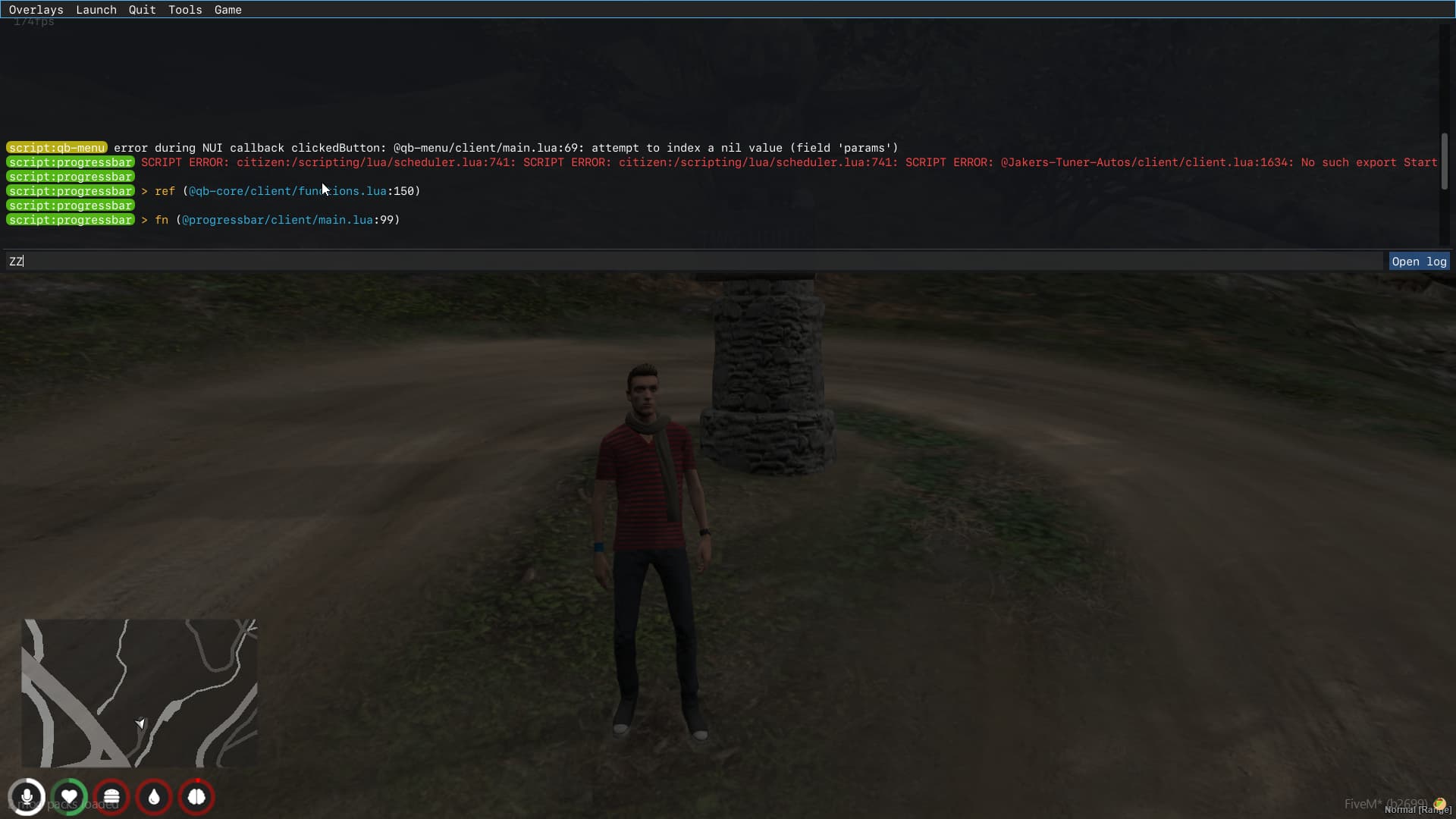Txadmin is not healing me or players not working also when players die ...