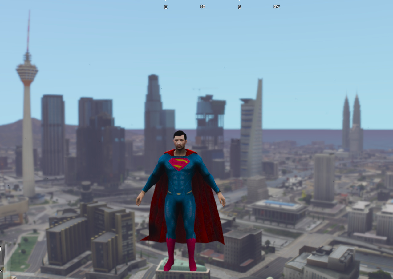 Superman costume for Male MP Ped - FiveM Releases - Cfx.re Community