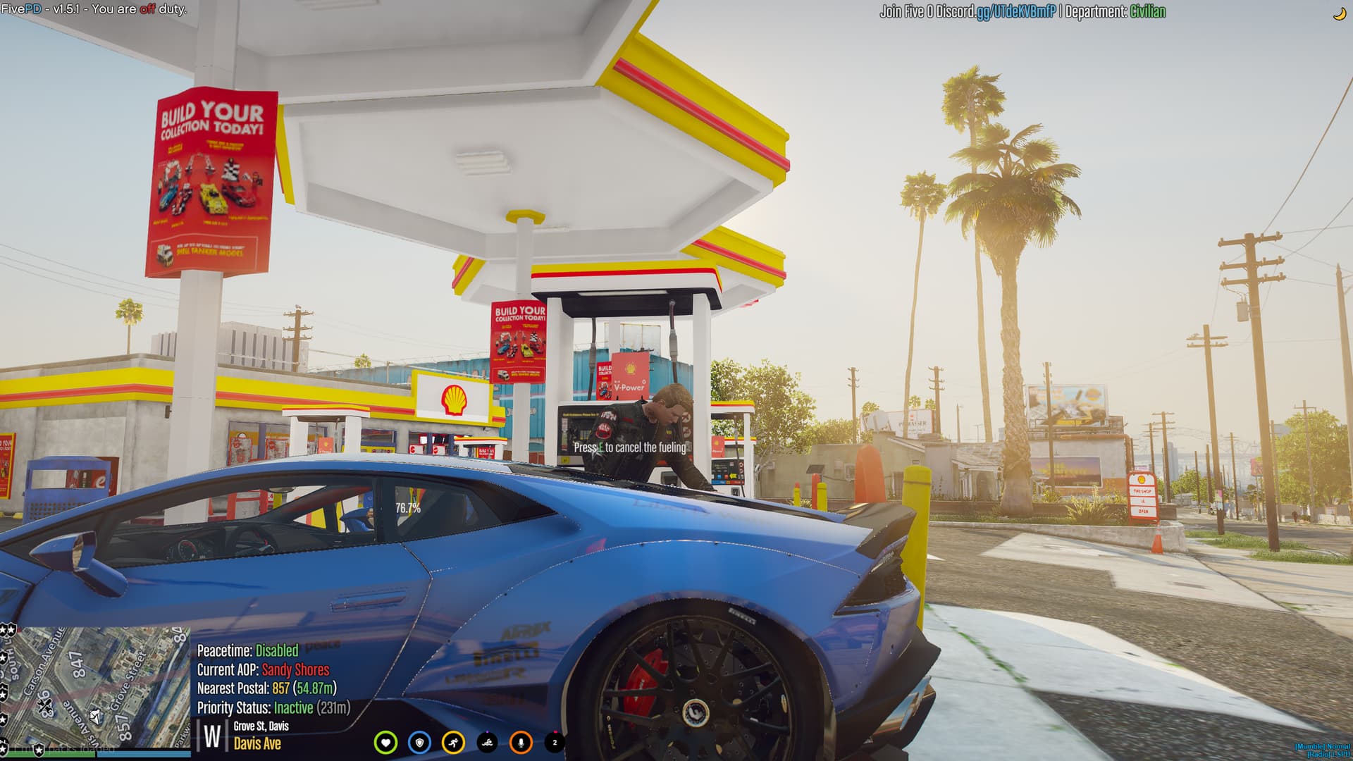 Five O Casual RP | FivePD | VMenu | Maps | Vehicles | EUP | Weapons ...