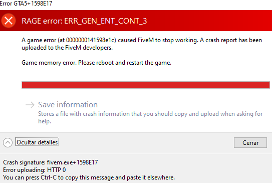 Crash when i join to a server - FiveM Client Support - Cfx.re Community
