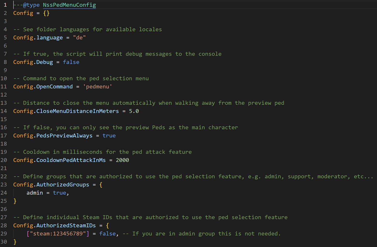 [PAID][VORP] nss_ped_menu - Releases - Cfx.re Community