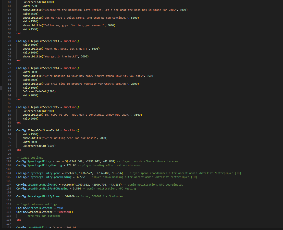 [FREE] [ESX] GMD_Entry | Custom Cutscenes | Own Bansystem | OPEN SOURCE - FiveM Releases - Cfx ...