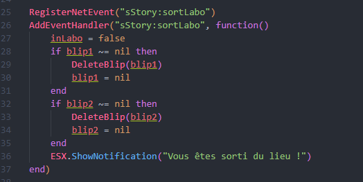 Attempt to call a nil value (Global 'DeleteBlip') - Discussion - Cfx.re ... Attempt to call a nil value (Global 'DeleteBlip') - Discussion - Cfx.re ...