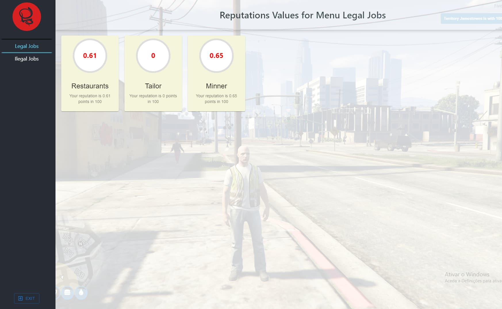 Qp-reputation | tool to track your jobs reputation progress | [qbcore ...