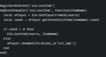 Es_extended ERROR when player drink and eat - Resource Support - Cfx.re Community