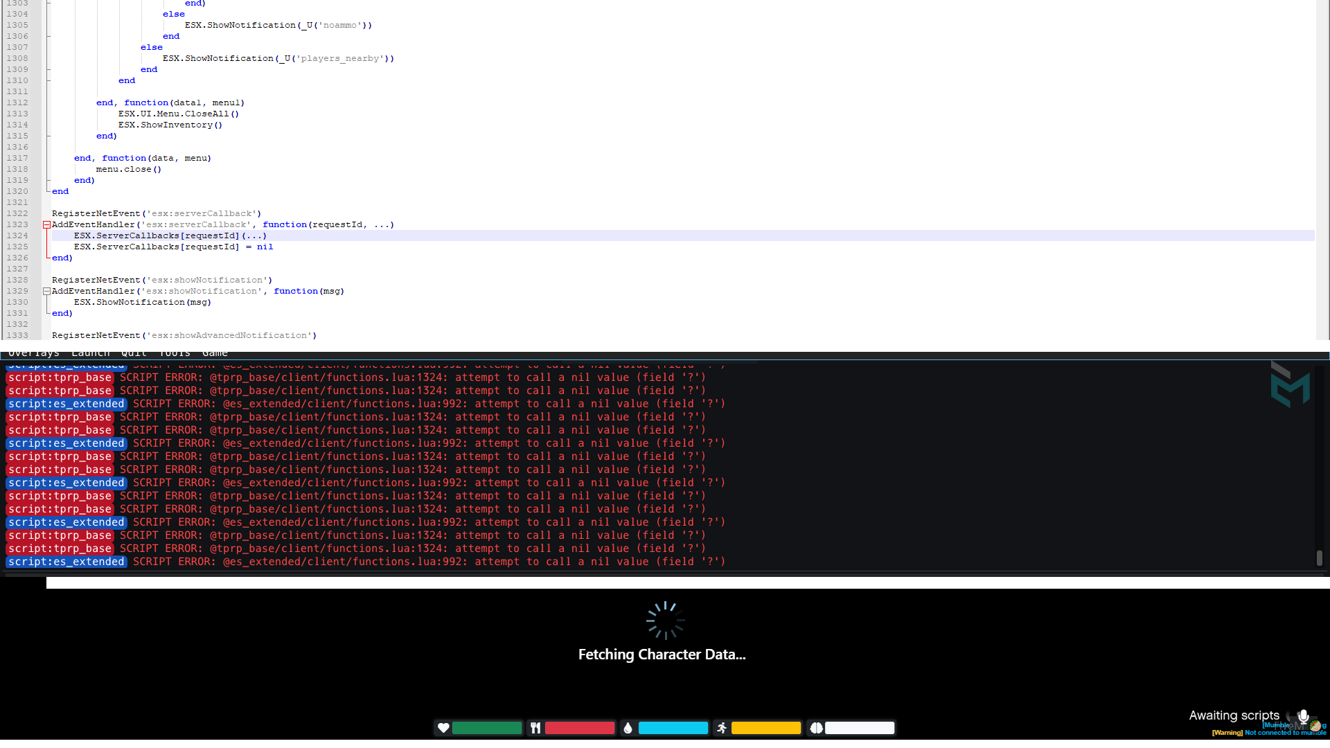 Help Plz script error - ES/ESX - Cfx.re Community