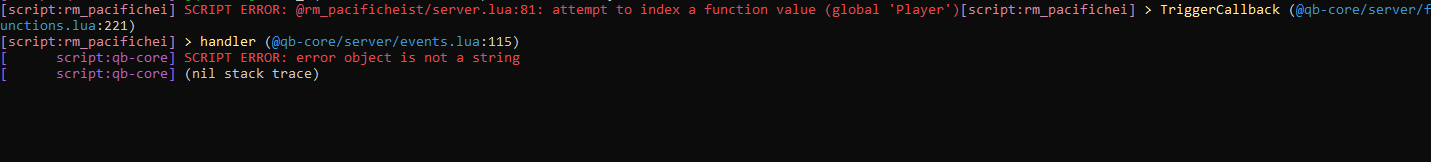 Issue with converting esx to QBcore - ES/ESX - Cfx.re Community