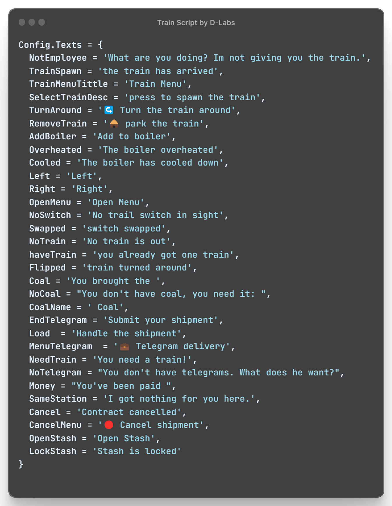 Train Script - [RSG / VORP / RedEM-RP / Custom] - RedM Releases - Cfx ...
